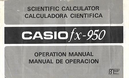 Casio - fx-950 - - Calculatrice Scientifique - Casio fx950 - Casio ...