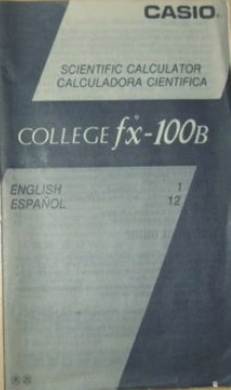 Casio - fx-100B College - - Calculatrice Scientifique - Casio fx100B ...