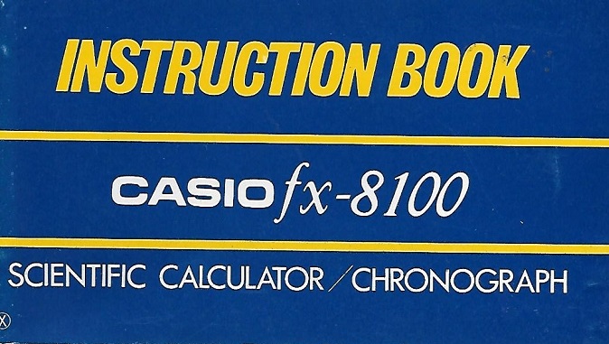 Casio - fx-8100 - - Calculatrice Scientifique - Casio fx8100 - Casio ...