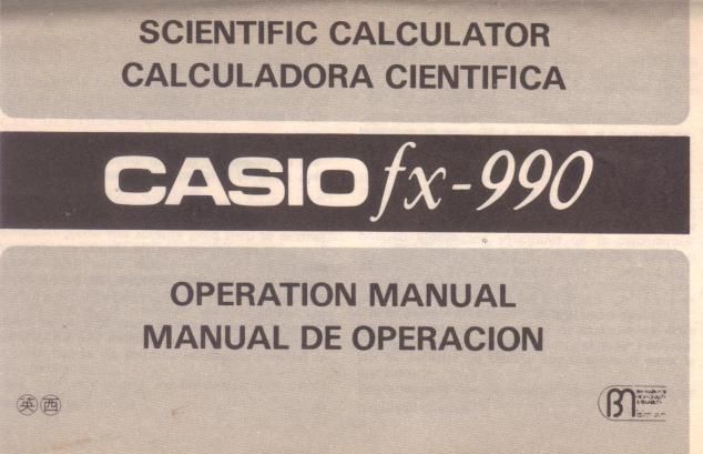 Casio - fx-990 - - Calculatrice Scientifique - Casio fx990 - Casio ...