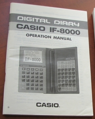 Casio - IF-8100 - - Agenda électronique - Casio IF8100 - Casio.ledudu ...