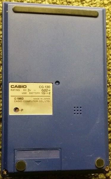 Casio - CG-130 - - Astro chicken - Casio CG130 - Casio.ledudu.com ...