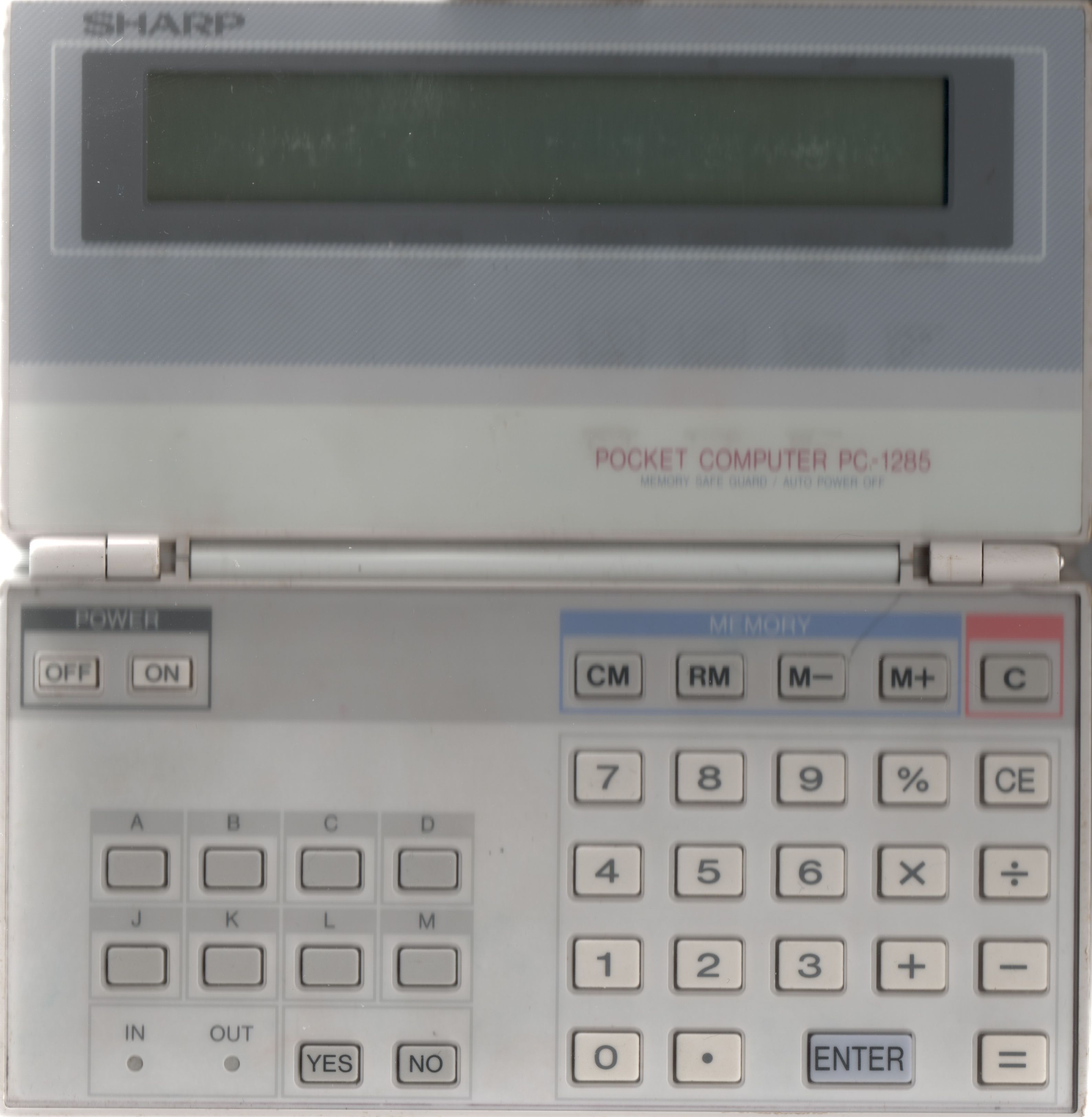 Sharp - PC-1285 - - Pir2 - Sharp PC1285 - Casio.ledudu.com - bibliothèque des ordinateurs et des ...