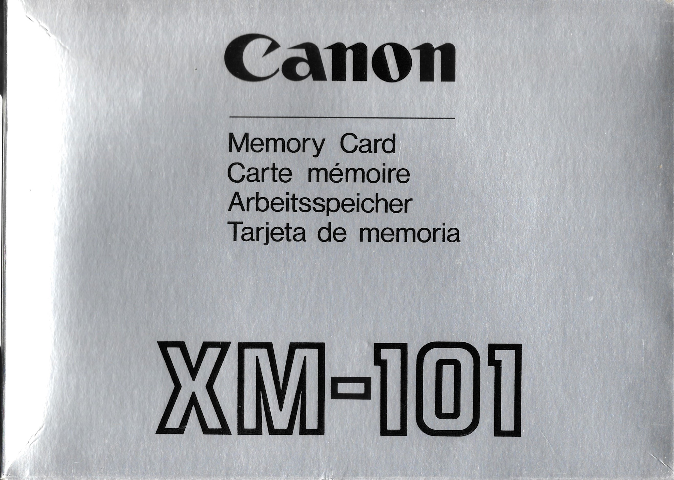 CANON X-07 - CANON XM-101 - - CANON X-07CANON XM101 - canonx07.ledudu ...