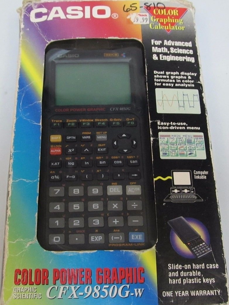 Casio - CFX-9850G - - Calculatrice Graphique - Casio CFX9850G - Casio ...