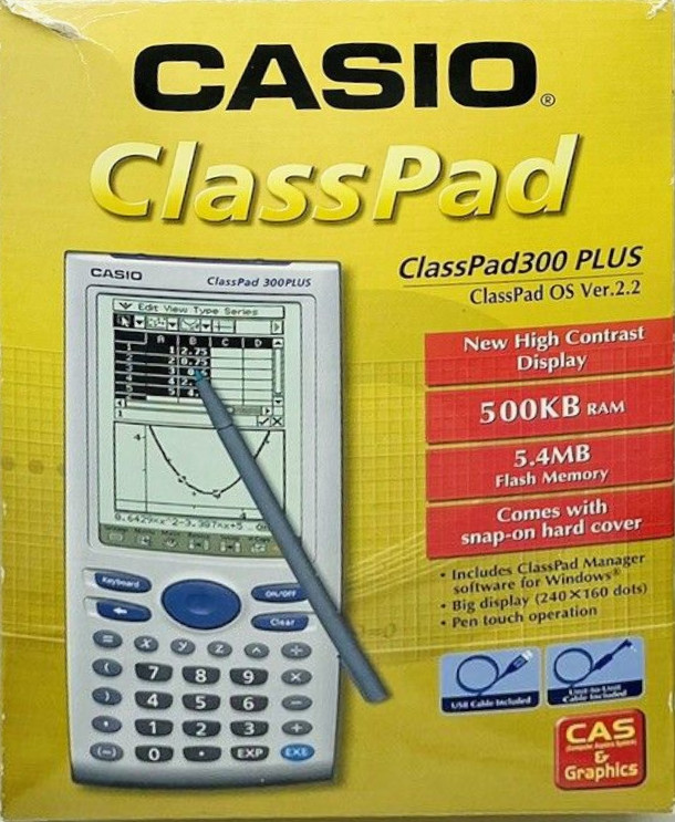 Casio - ClassPad 300 PLUS - - Calculatrice Graphique - Casio ClassPad ...