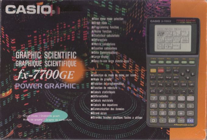 Casio - fx-7700GE - - Calculatrice Graphique - Casio fx7700GE - Casio ...