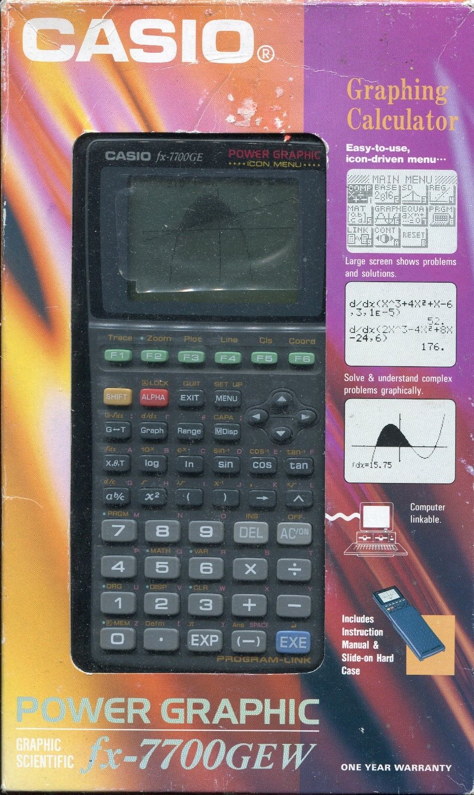 Casio - fx-7700GE - - Calculatrice Graphique - Casio fx7700GE - Casio ...