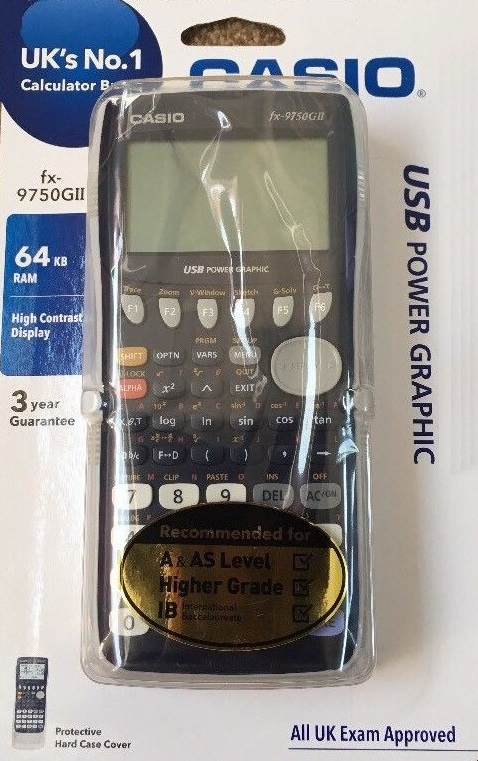 Casio - fx-9750gII - - Calculatrice Graphique - Casio fx9750gII - Casio.ledudu.com ...