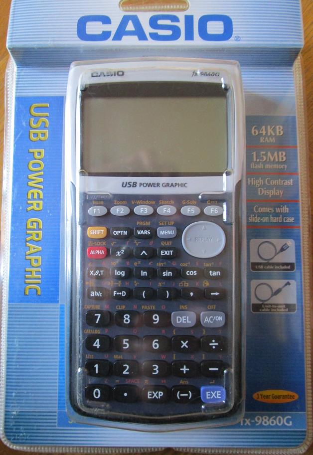 Casio - fx-9860g - - Calculatrice Graphique - Casio fx9860g - Casio.ledudu.com - bibliothèque ...