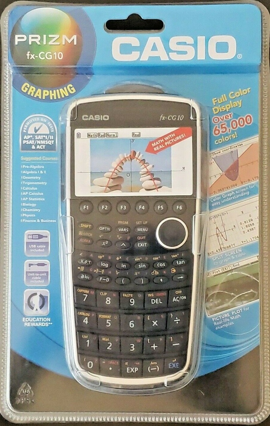 Casio - fx-CG10 PRIZM - - Calculatrice Graphique - Casio fxCG10 PRIZM ...