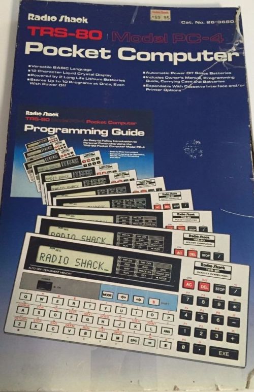 Casio - Radio Shack TRS-80 - - Ordinateur de poche - Casio Radio Shack ...