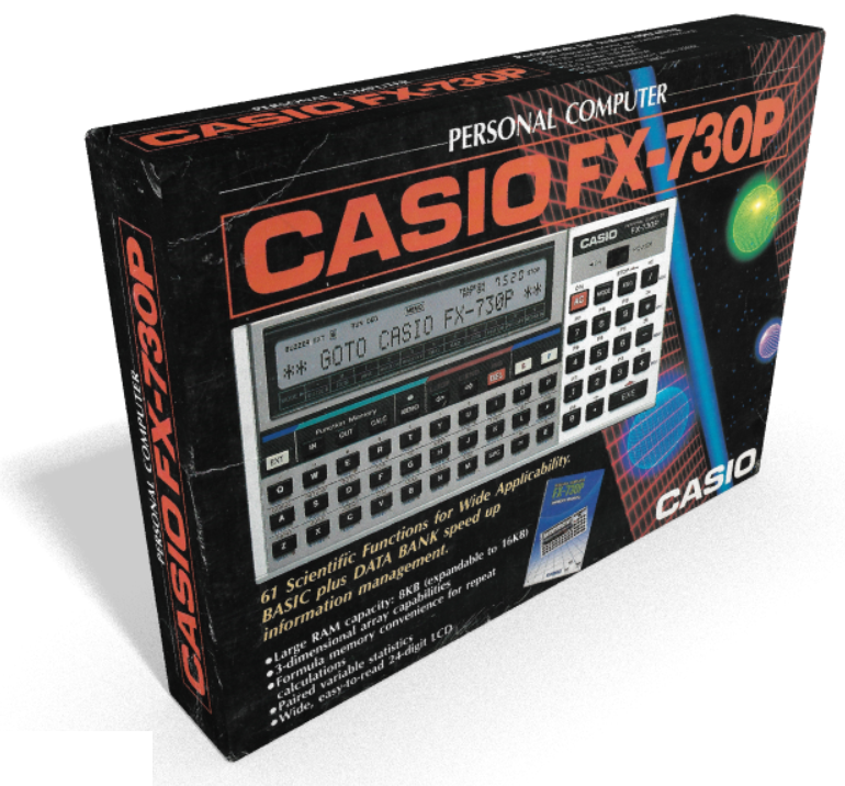 Casio - Fx-730p - - Ordinateur de poche - Casio Fx730p - Casio.ledudu ...