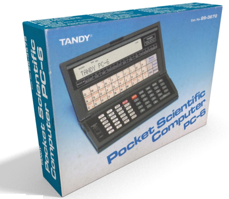 Casio - Tandy PC-6 - - Ordinateur de poche - Casio Tandy PC6 - Casio.ledudu.com - bibliothèque ...