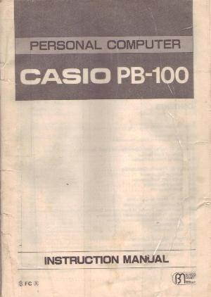 Casio - PB-100 - - Ordinateur de poche - Casio PB100 - Casio.ledudu.com ...
