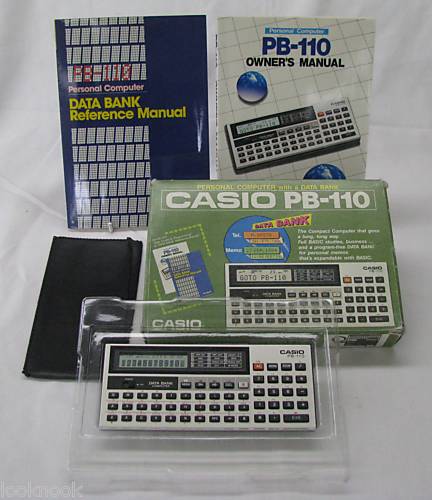 Casio - PB-110 - - Ordinateur de poche - Casio PB110 - Casio.ledudu.com ...