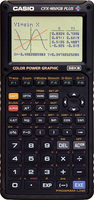 Casio - CFX-9850GB PLUS - - Calculatrice Graphique - Casio CFX9850GB ...
