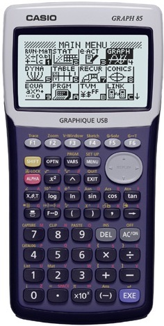 Casio - GRAPH 85 - - Calculatrice Graphique - Casio GRAPH 85 - Casio.ledudu.com - bibliothèque ...
