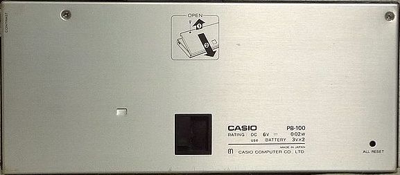 Casio - PB-100 - - Ordinateur de poche - Casio PB100 - Casio.ledudu.com ...