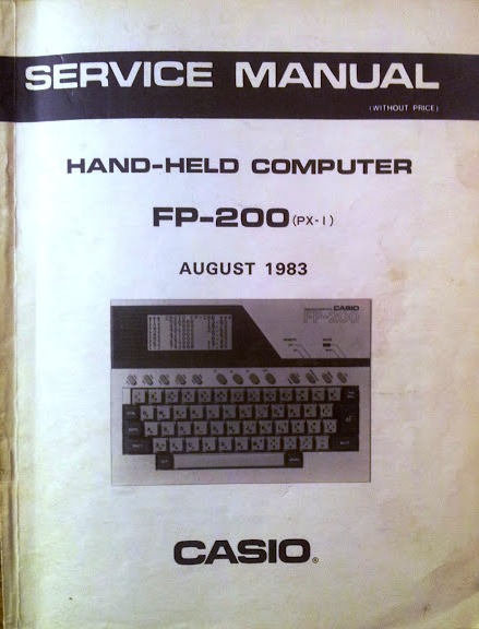 CASIO FP-200 - - CASIO FP200 - Casio.ledudu.com - bibliothèque des ordinateurs et des ...