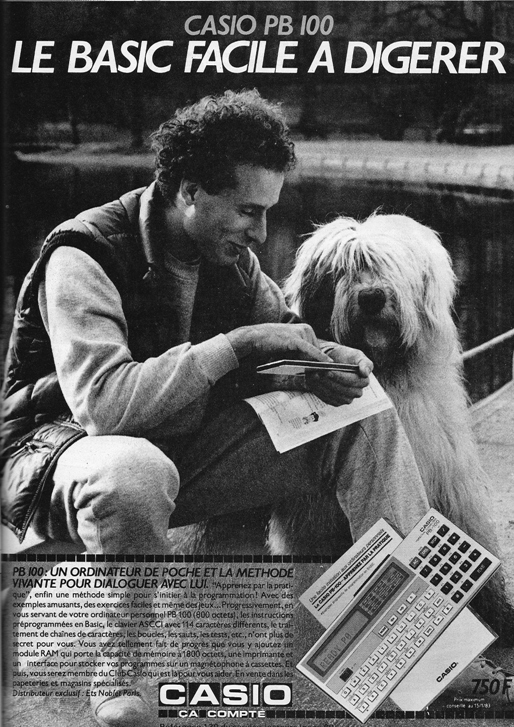 Casio - PB-100 - - Ordinateur de poche - Casio PB100 - Casio.ledudu.com ...