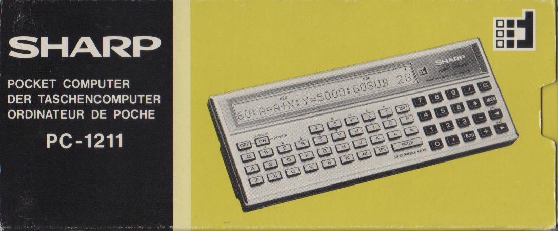 SHARP - SHARP PC-1211 - - SHARP SHARP PC1211 - sharp.ledudu.com - bibliothèque des ordinateurs ...