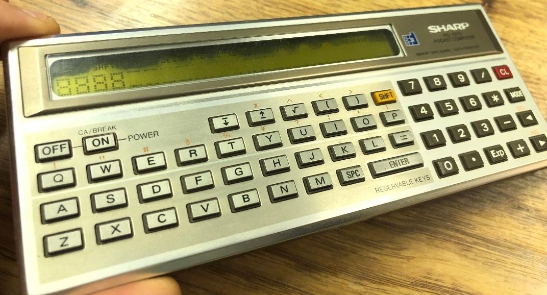 SHARP - SHARP PC-1210 - - SHARP SHARP PC1210 - sharp.ledudu.com - bibliothèque des ordinateurs ...